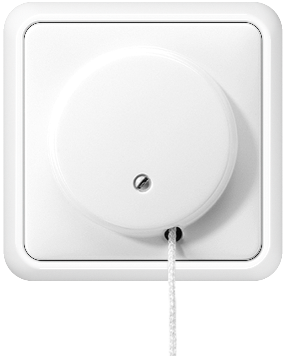 2-way pull cord switch with integrated frame, 1-pole, 2-way, 10 AX 250 ...