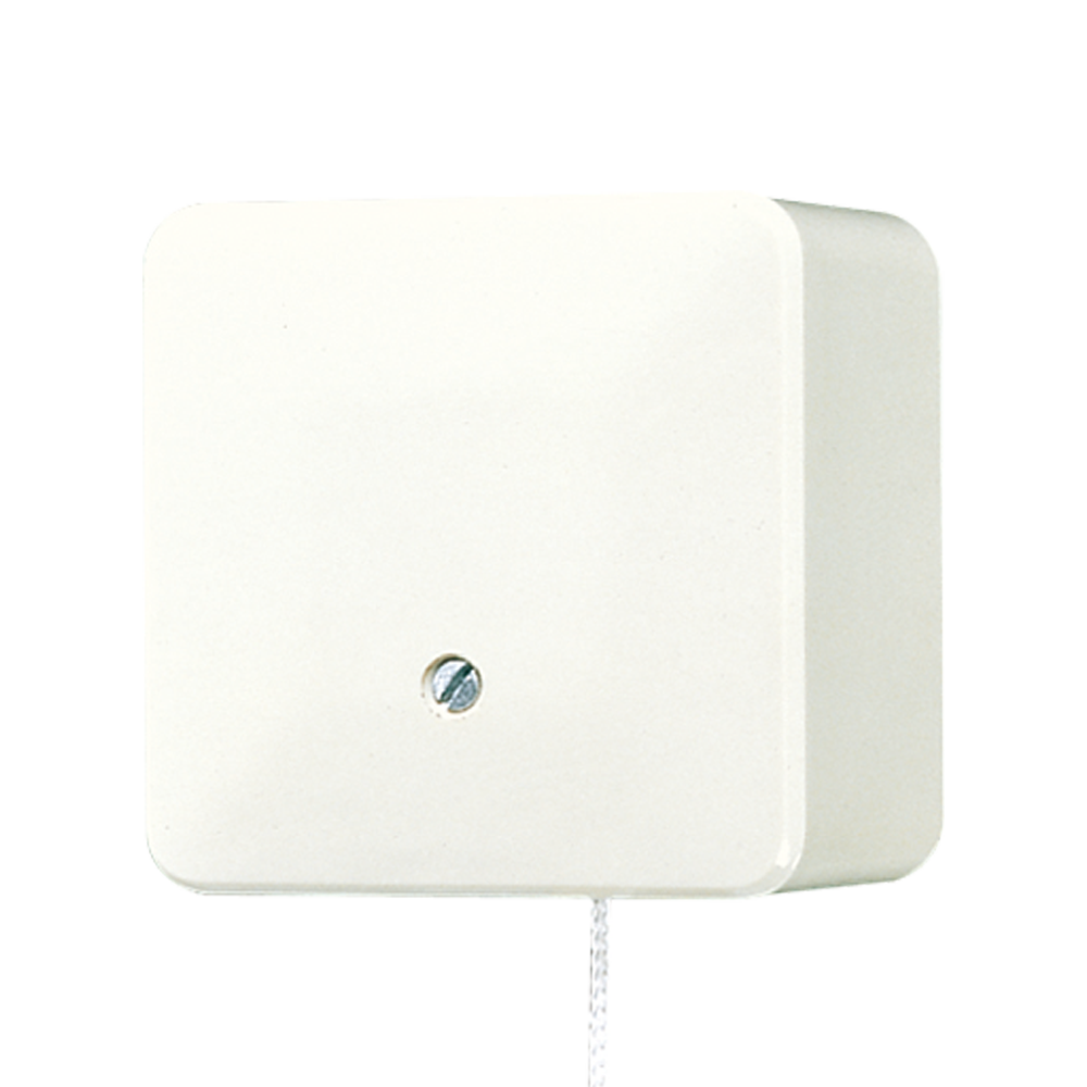 2-way pull cord switch, 1-pole, 2-way, 10 AX 250 V ~, ivory | 606 ZA