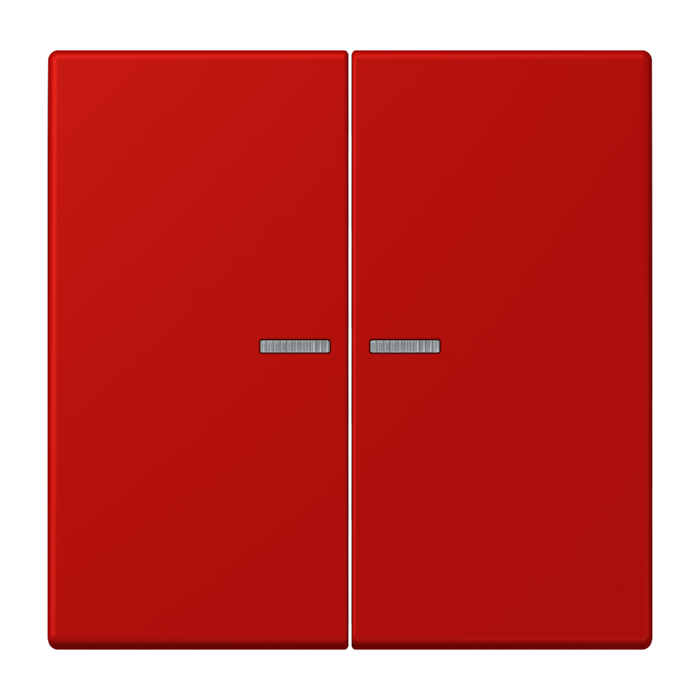 Rocker 2-gang, F10, rouge vermillon 31 (32090) | LC 102 KO5 227