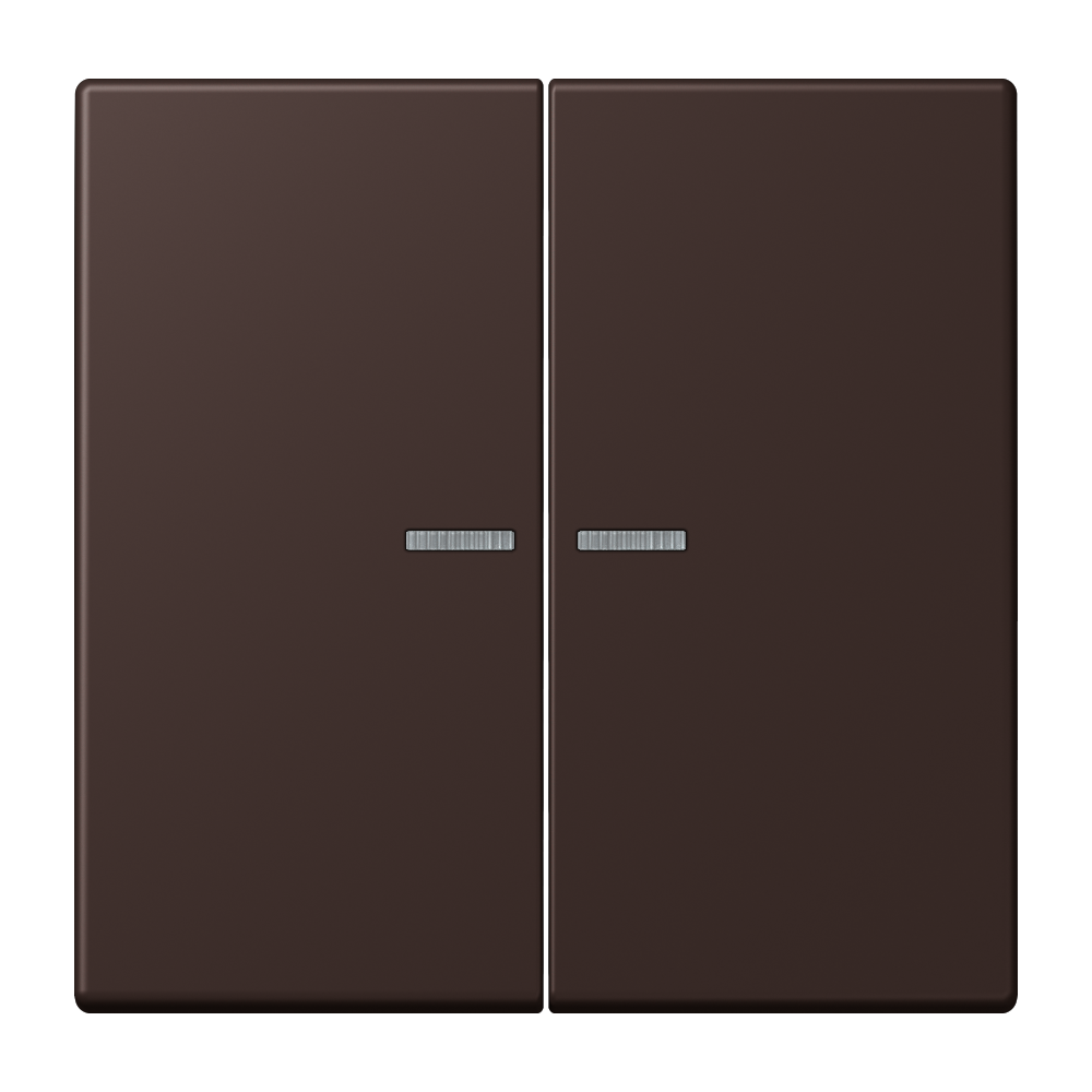 Rocker 2-gang, F10, terre d‘ombre brûlée 59 (4320J) | LC 102 KO5 252