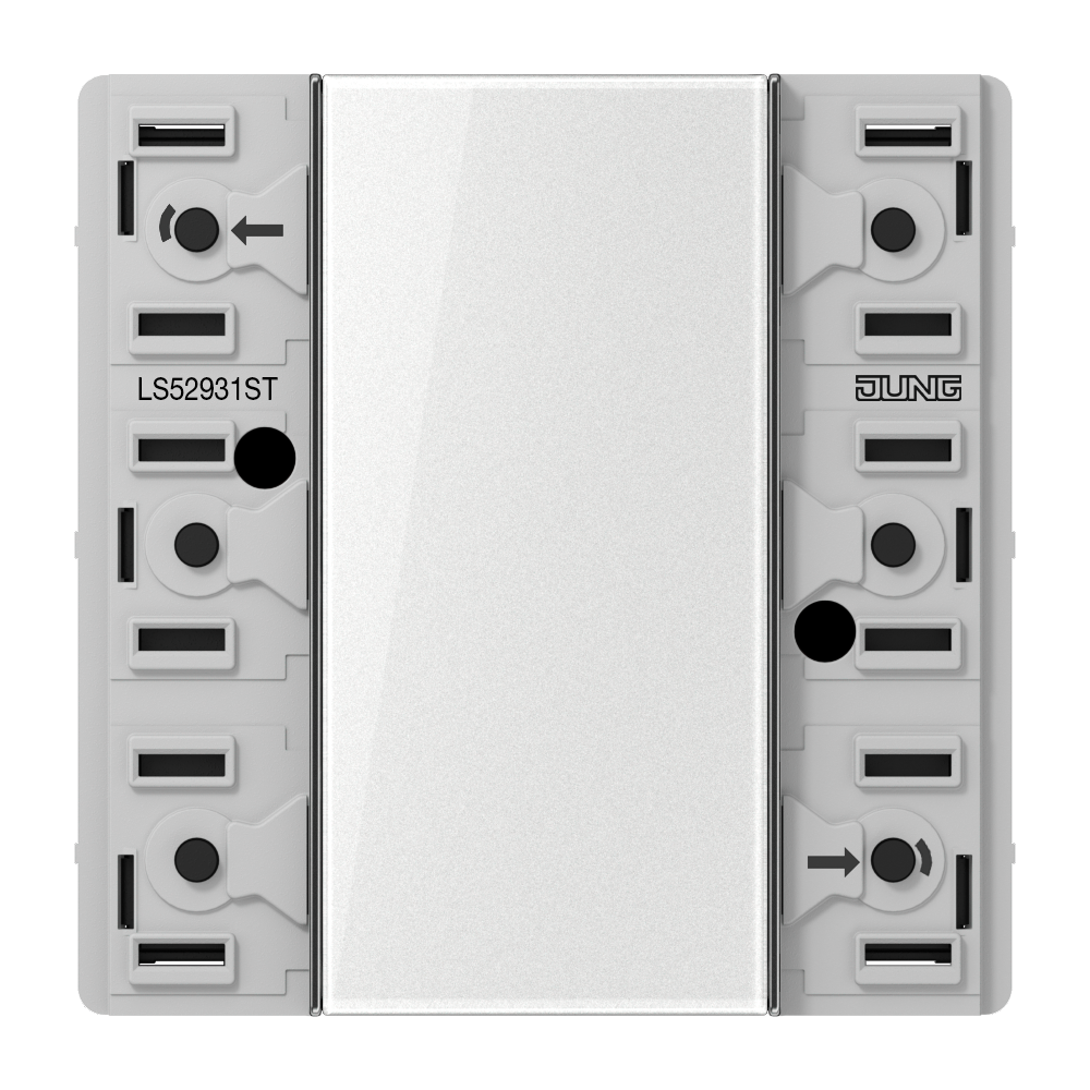 KNX universal push-button module 3-gang, F50, Secure | LS 5293 1ST