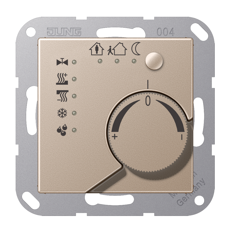 KNX room temperature controller with integrated push-button interface 4 ...