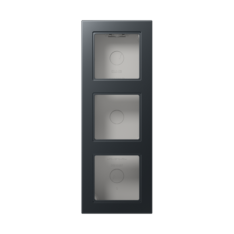 Surface cap 3-gang, matt anthracite | A 5583 BF A ANM