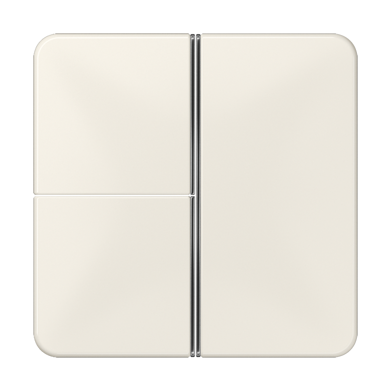 Cover kit 3-gang, F40, ivory | CD 403 TSA