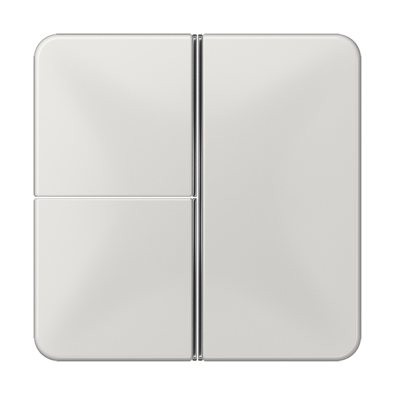 Cover kit 3-gang, F40, light grey | CD 403 TSA LG