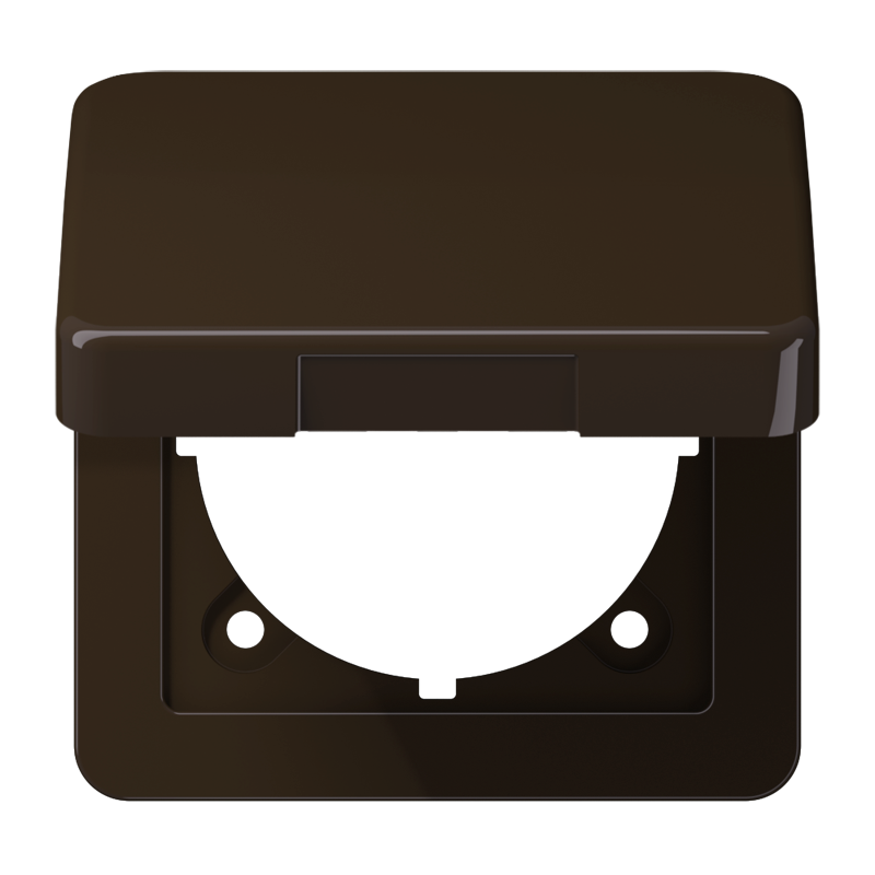 Hinged lid with spring, brown | CD 590 BFKL BR