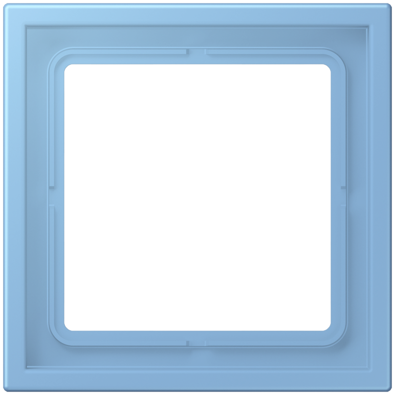 Frame 1-gang, bleu céruléen 59 (4320N) | LC Z981 BF 256