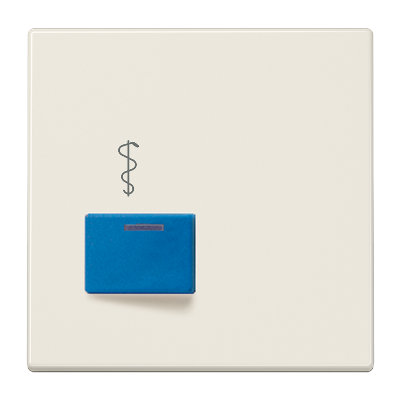 Centre plate for Ackermann, Typ 73022 A 2, ivory | LS 022 A-2