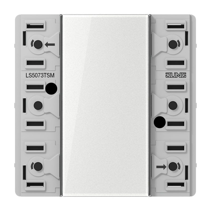 KNX standard push-button module, 3-gang, F50 | LS 5073 TSM