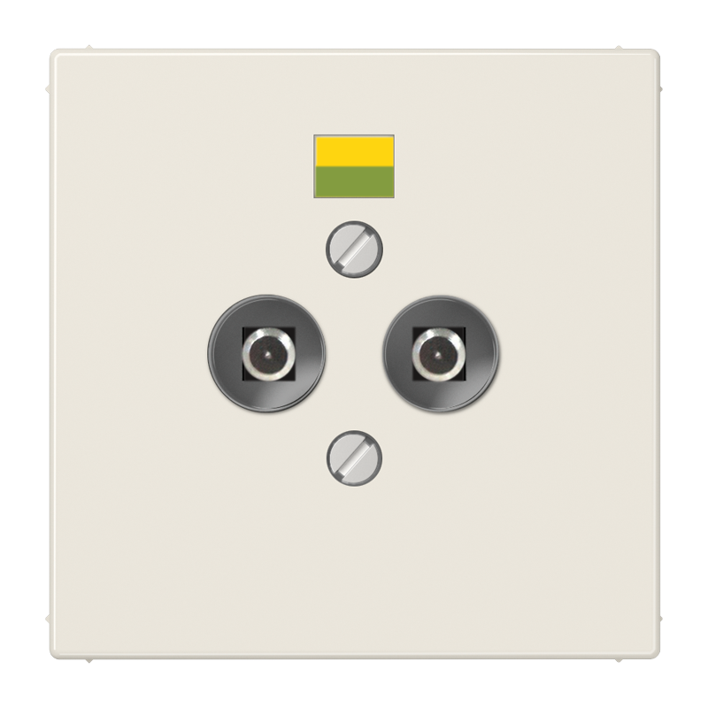 Potential equalisation socket, ivory | LS 965-2