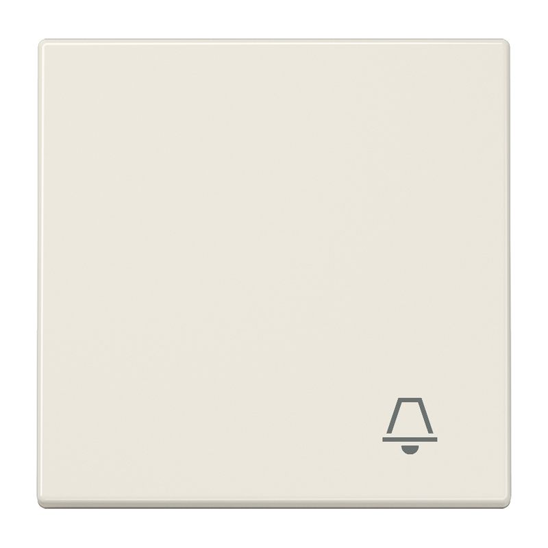 1-gang rocker, symbol "bell", ivory | LS 990 K